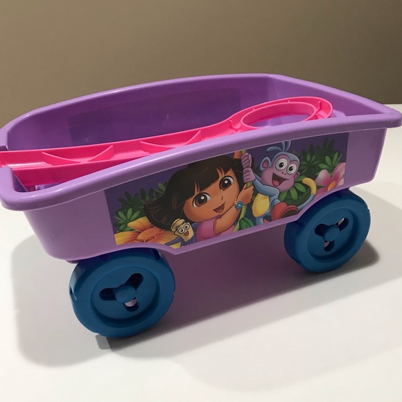 Dora Explorer | Toys | Nwt Toddler Dora Explorer Exploring Wagon 4x1x7 ...